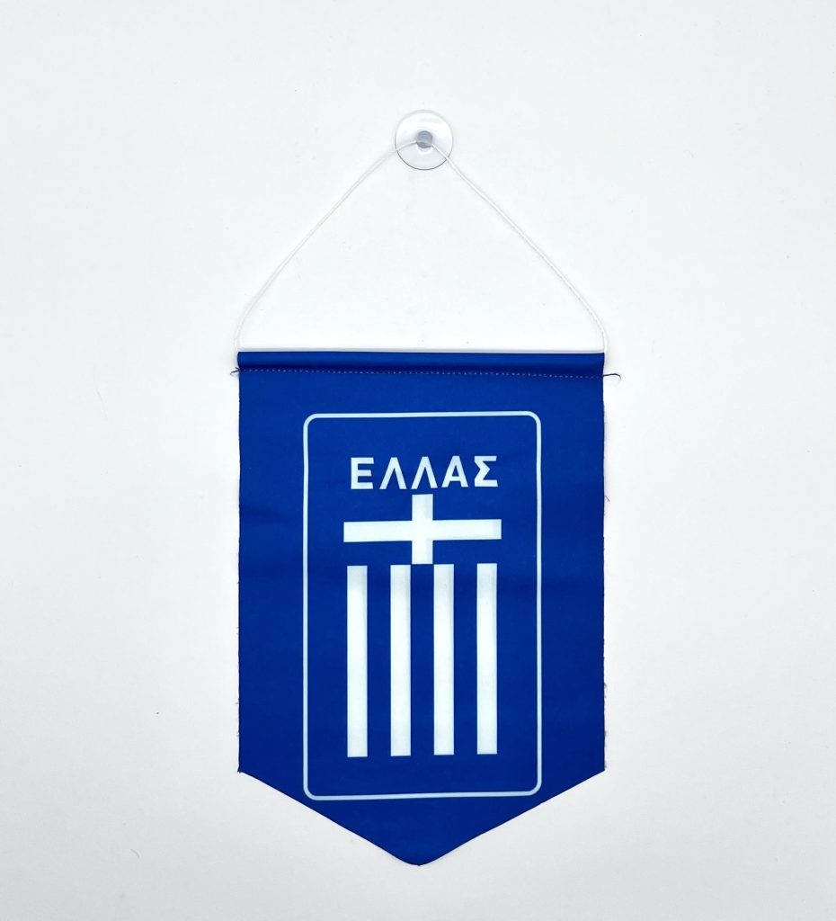 Greece Car Banners – Flag Matrix