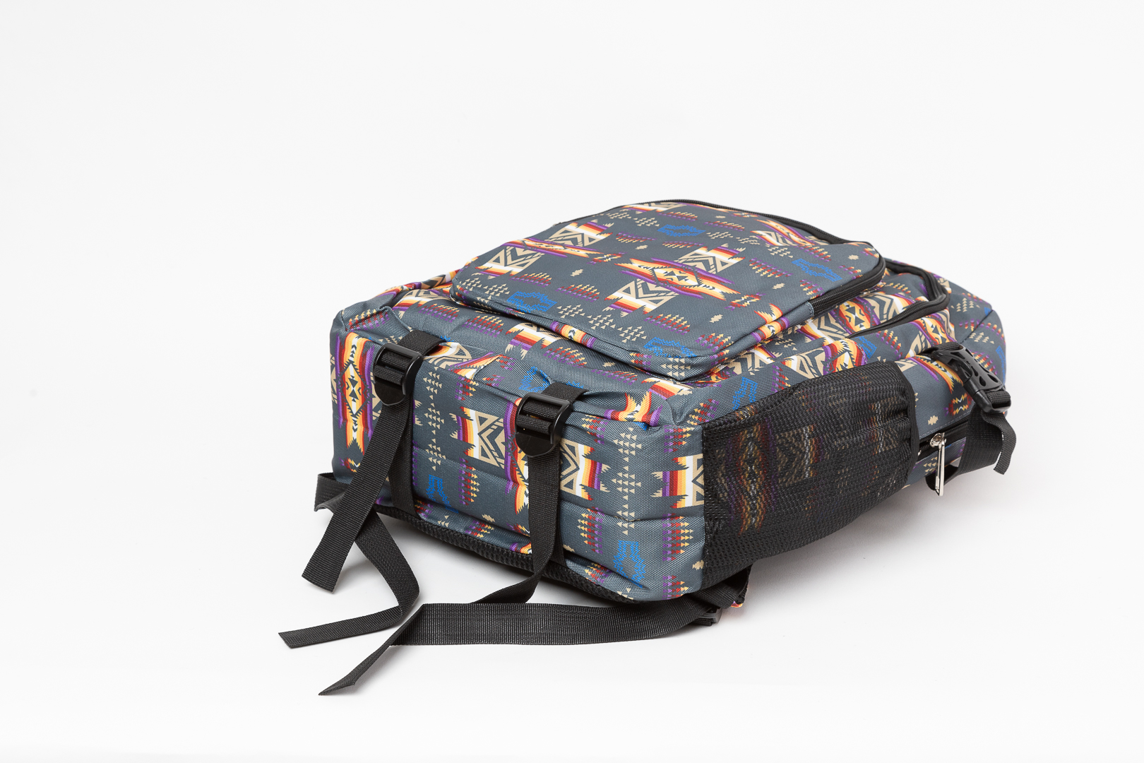 Native Backpack - Charcoal Grey - Flag Matrix