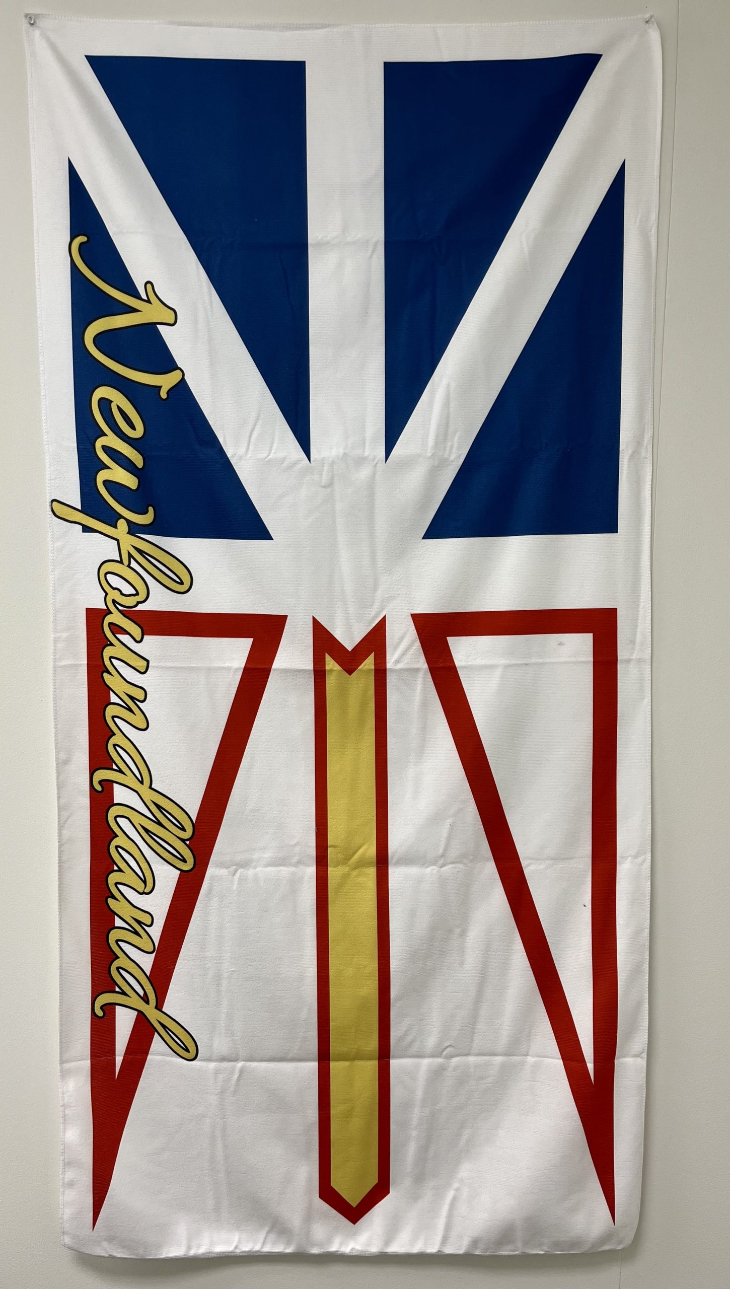 Newfoundland 32″ x 64″ Towel w/ Flag Design – Flag Matrix