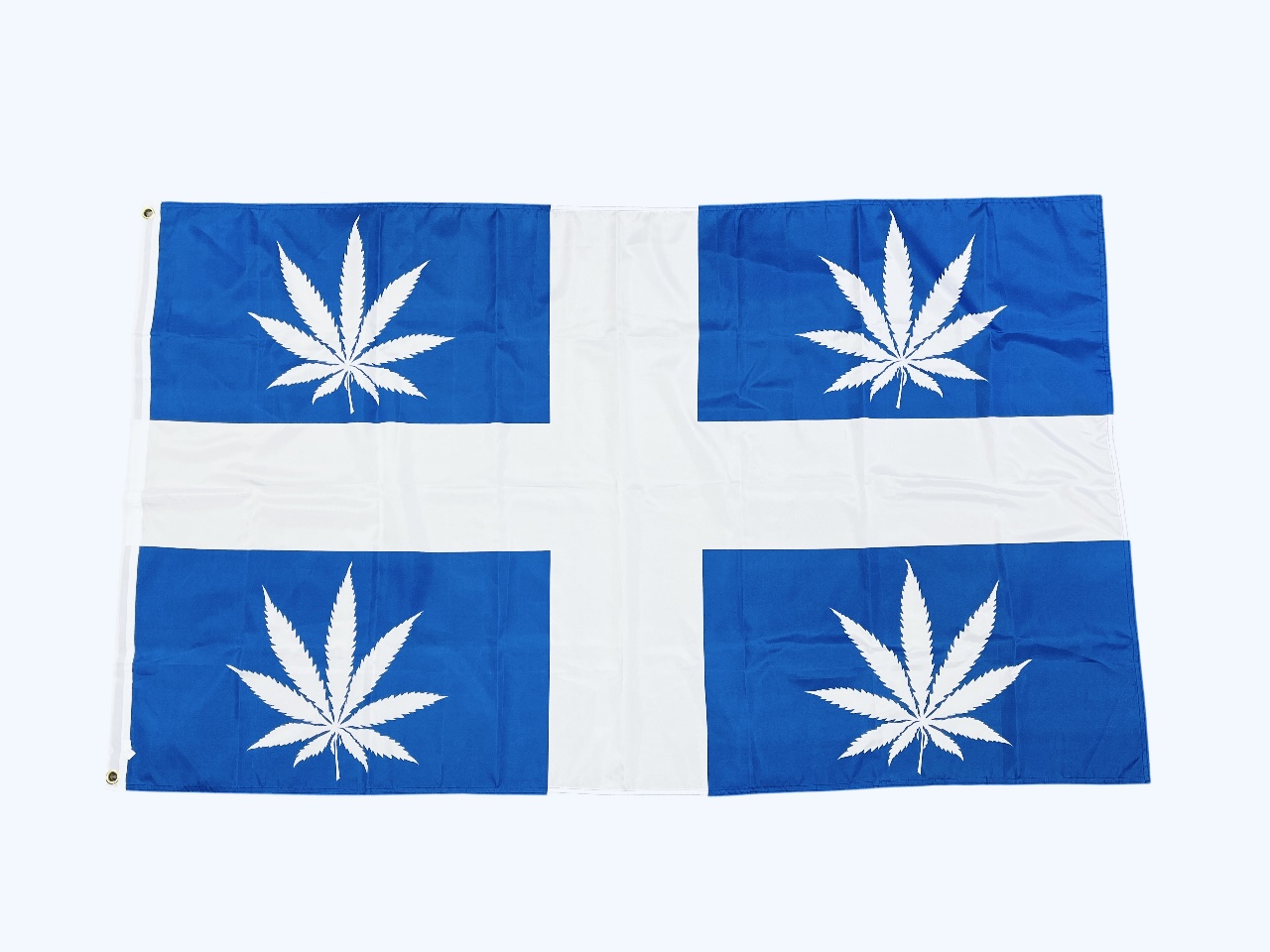 Quebec Pot Leaf 36×60 Flag – Flag Matrix